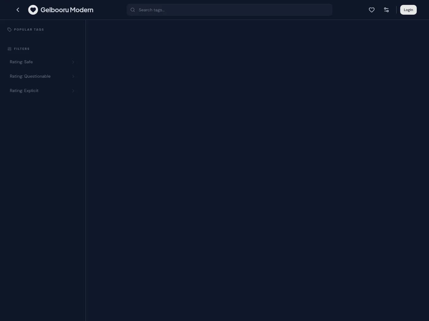Gelbooru Modern UI