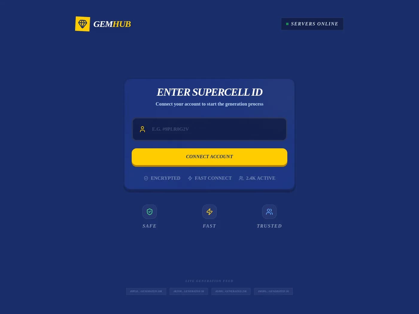 Gem Generator Hub