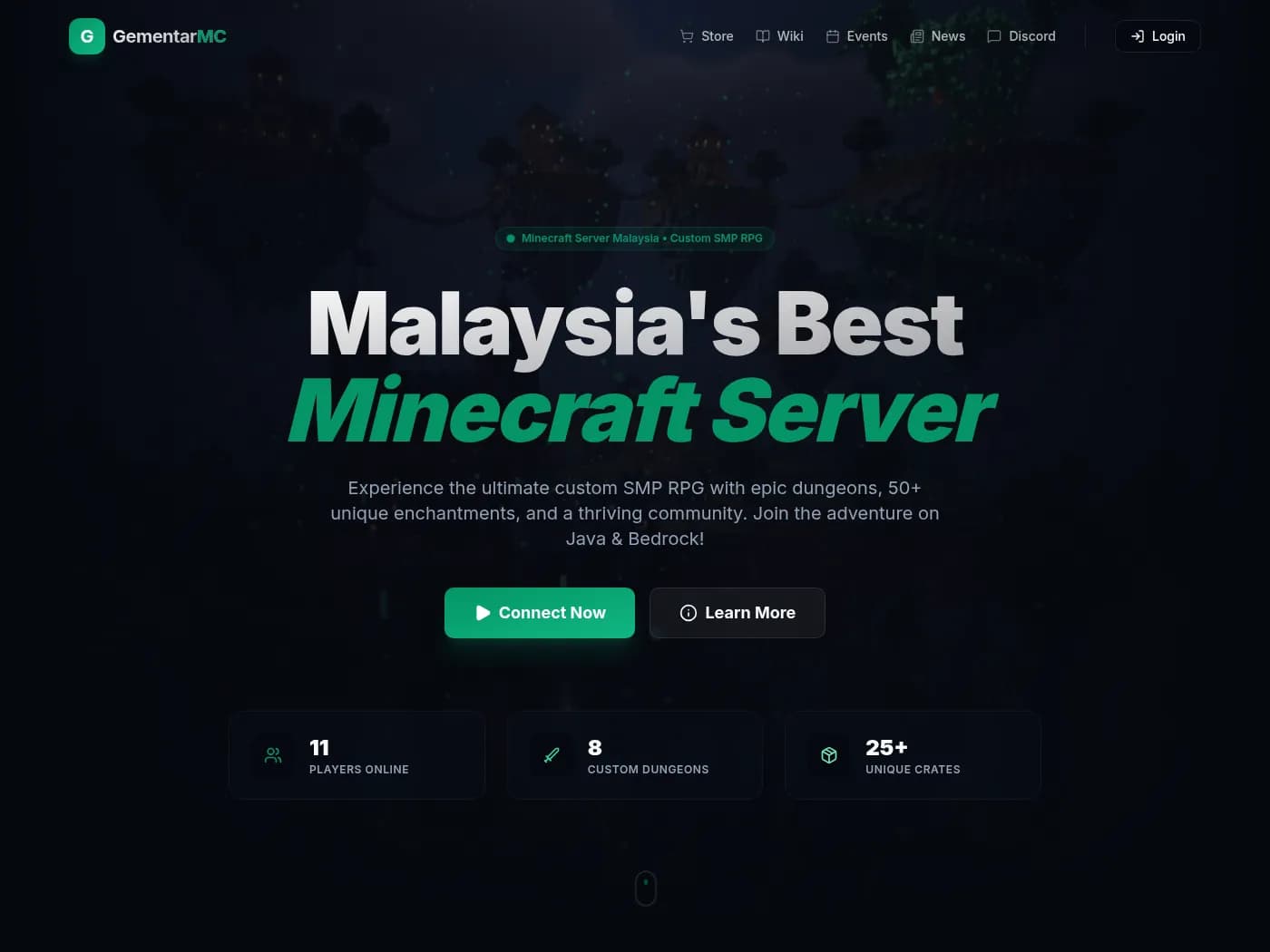 GementarMC Web Clone