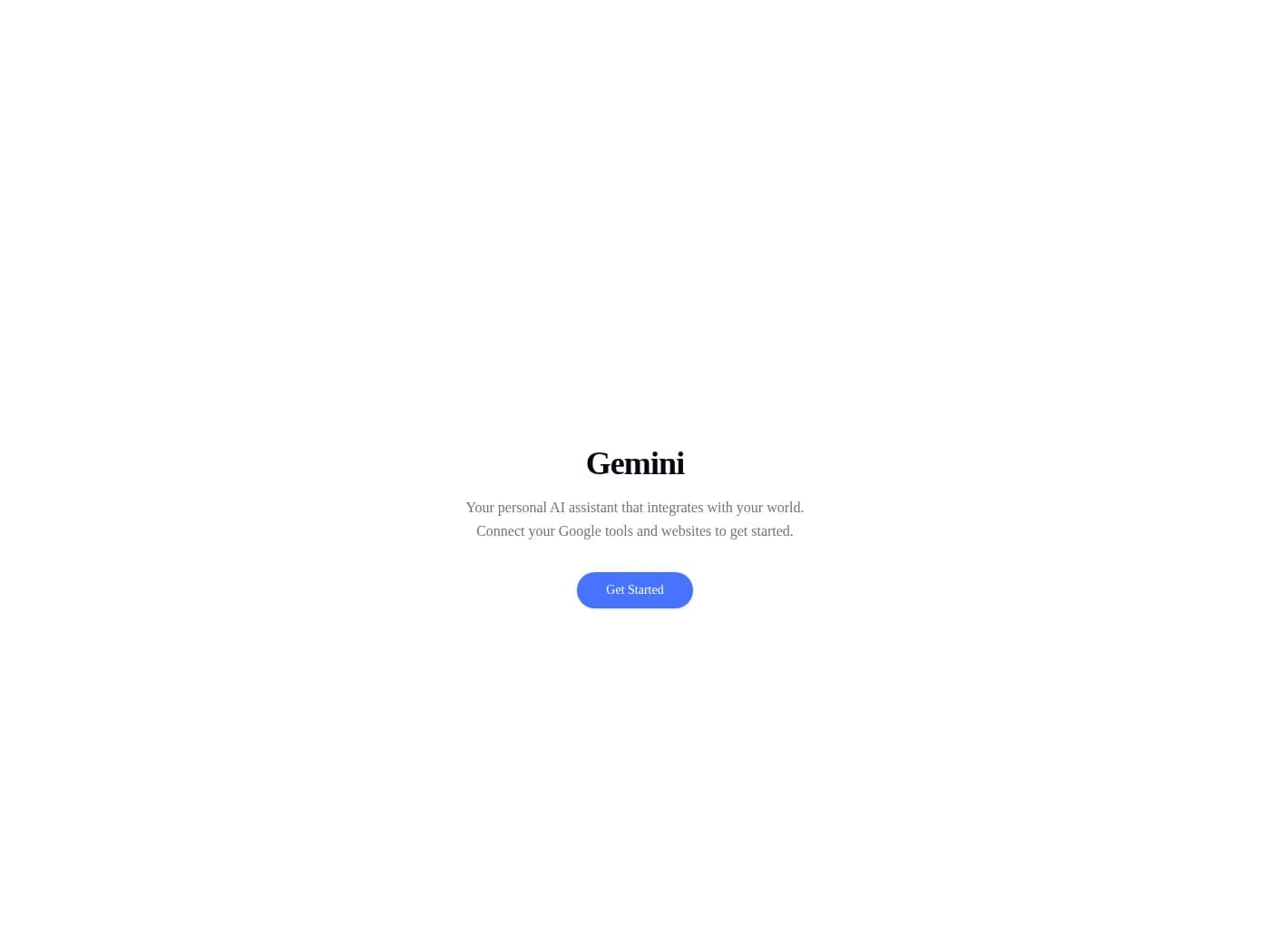 Gemini Personal AI Assistant