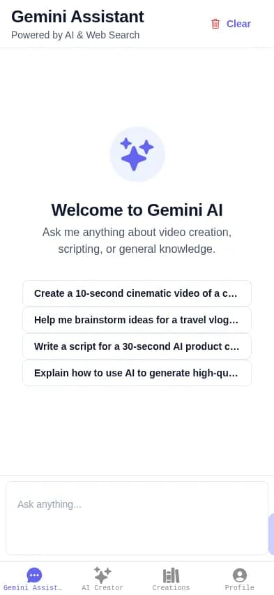Gemini AI Video Assistant
