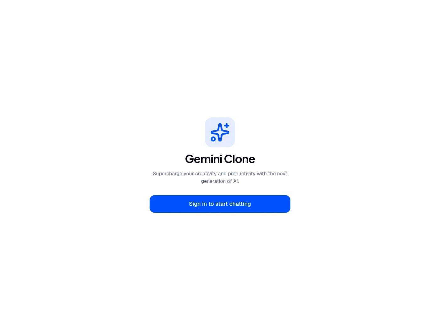 Gemini AI Chat
