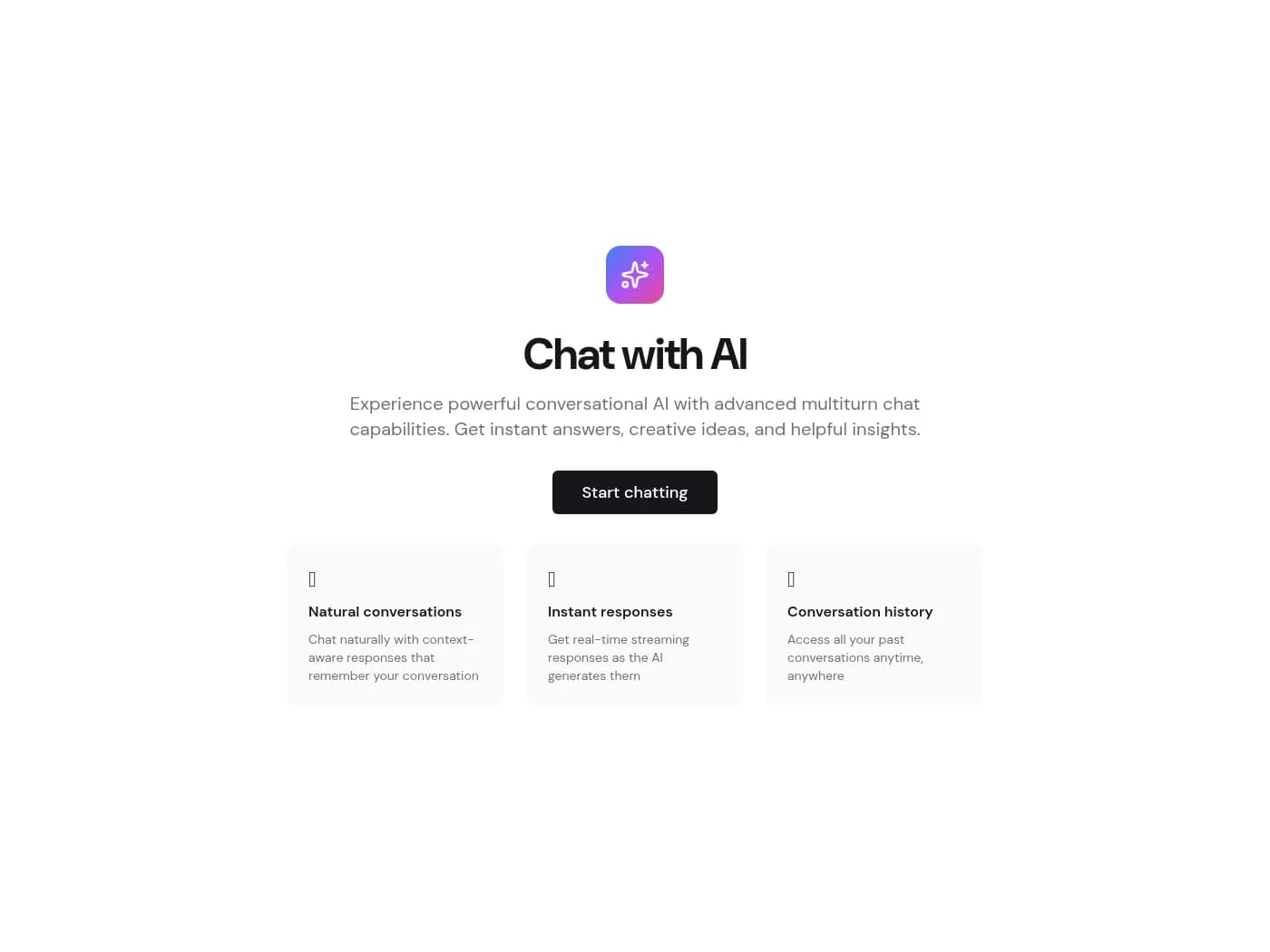 Gemini AI Clone