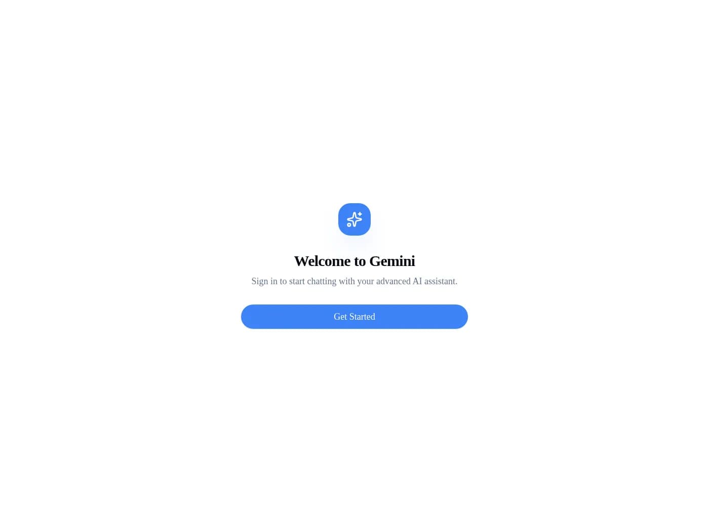 Gemini AI Clone