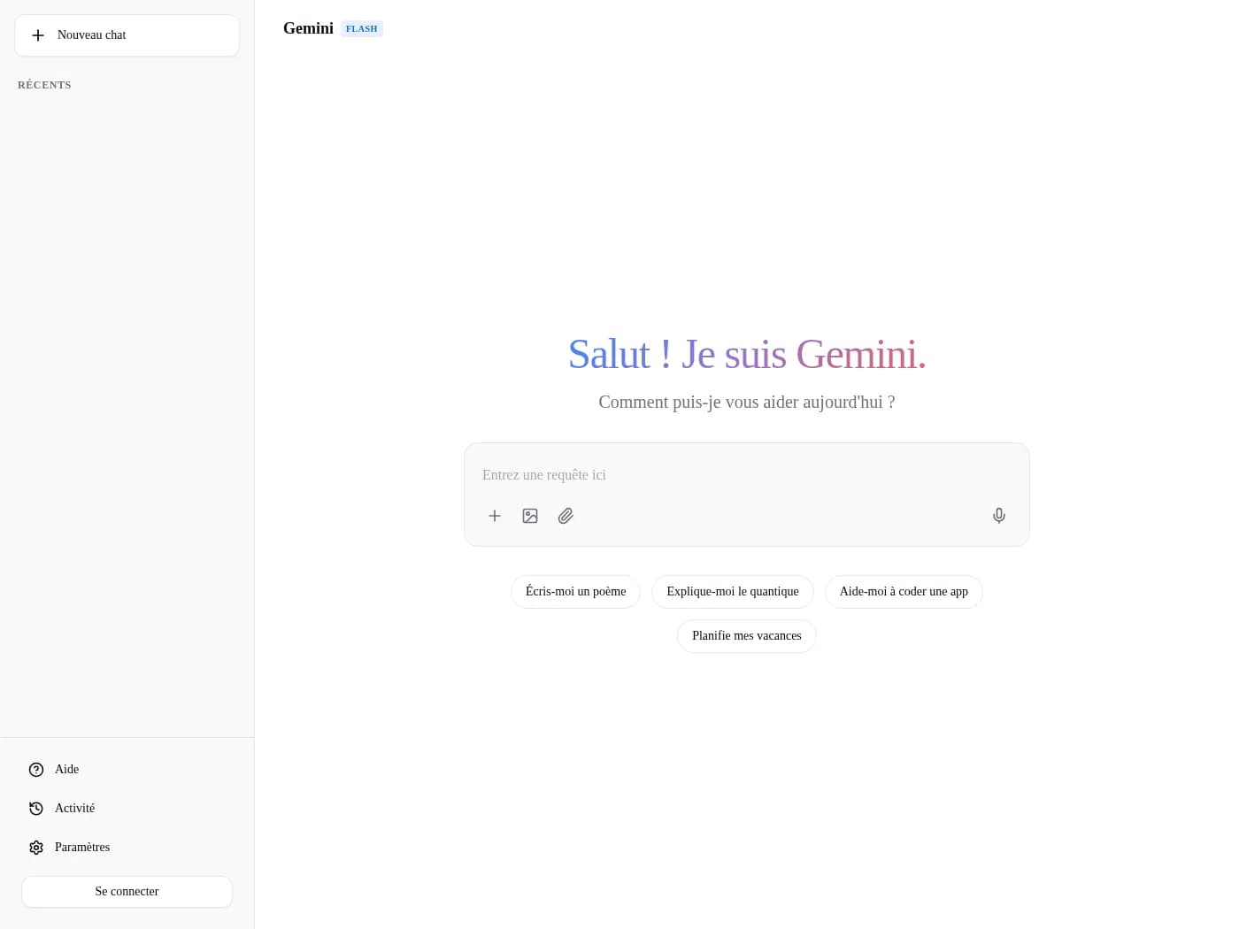 Gemini AI Clone