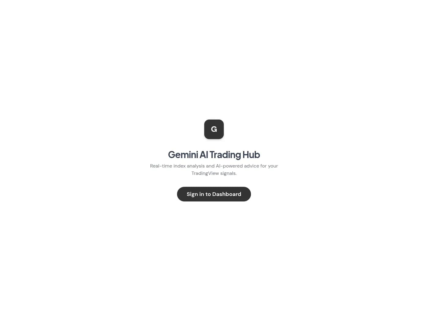 Gemini AI Trading Hub
