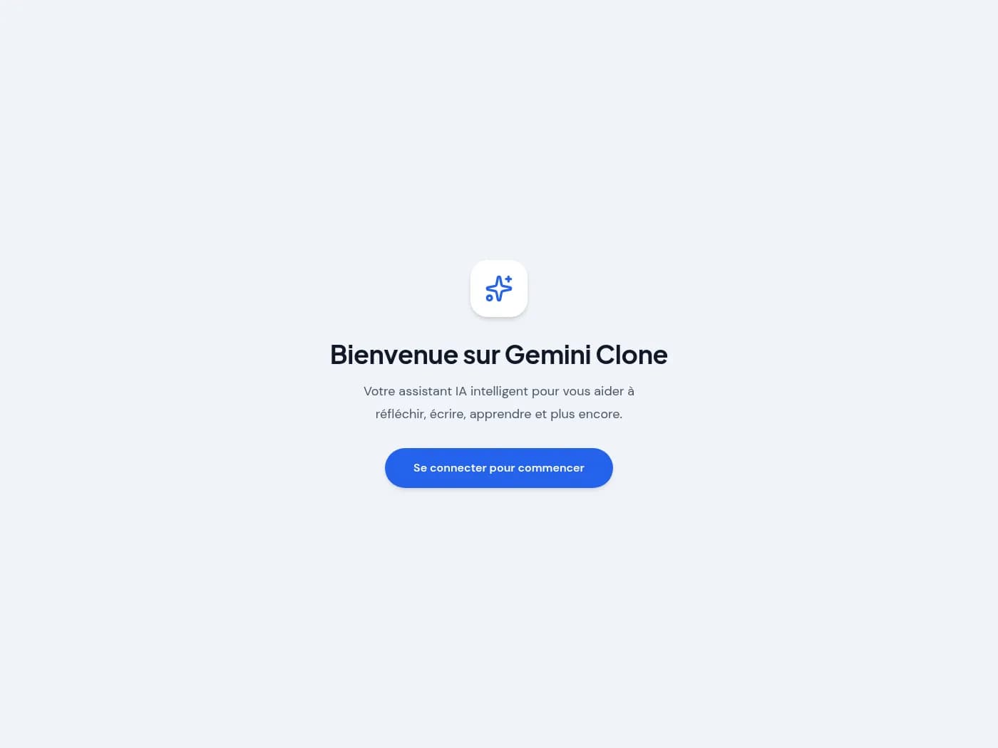 Gemini Chat Clone