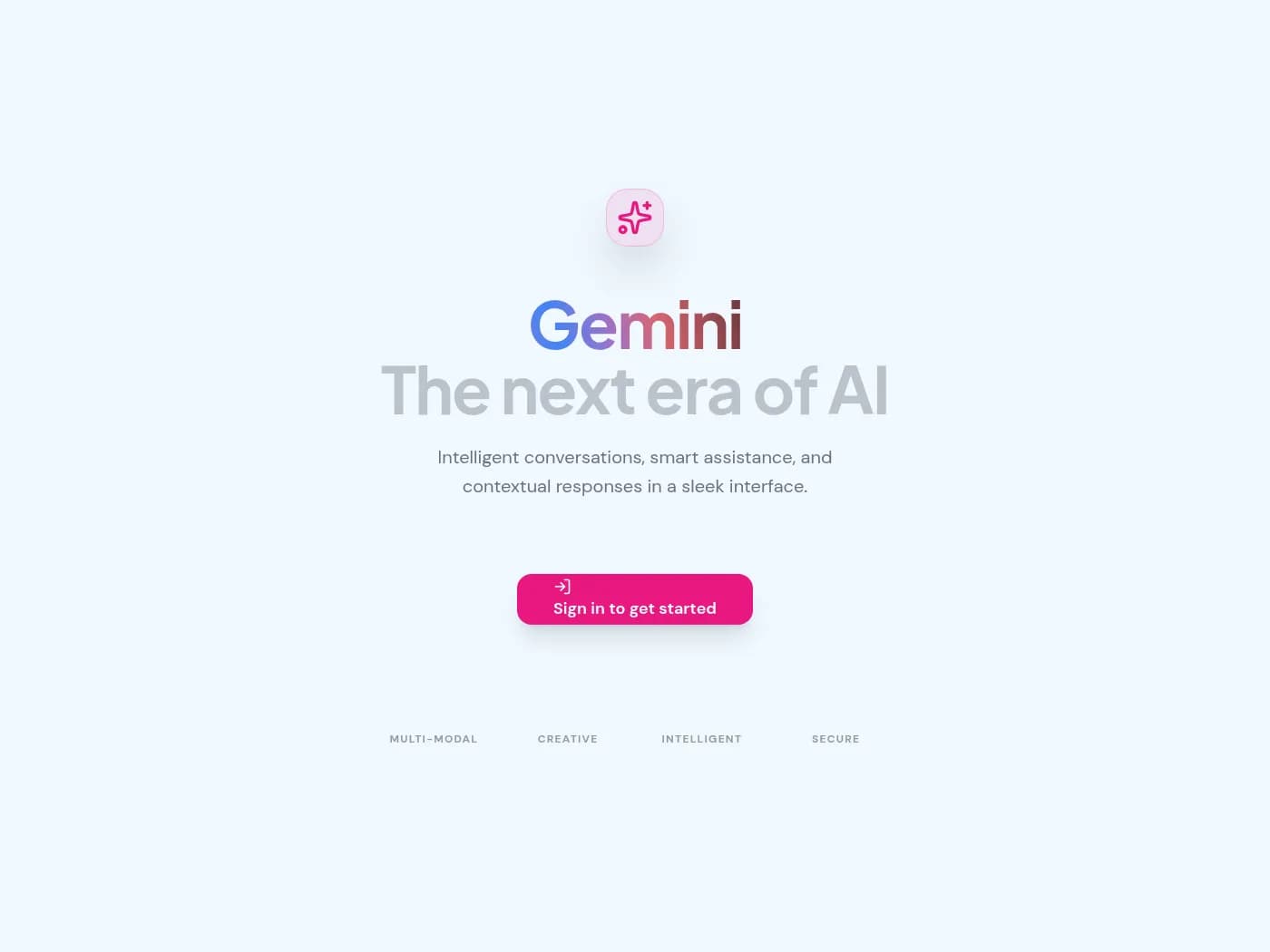 Gemini Chat Clone