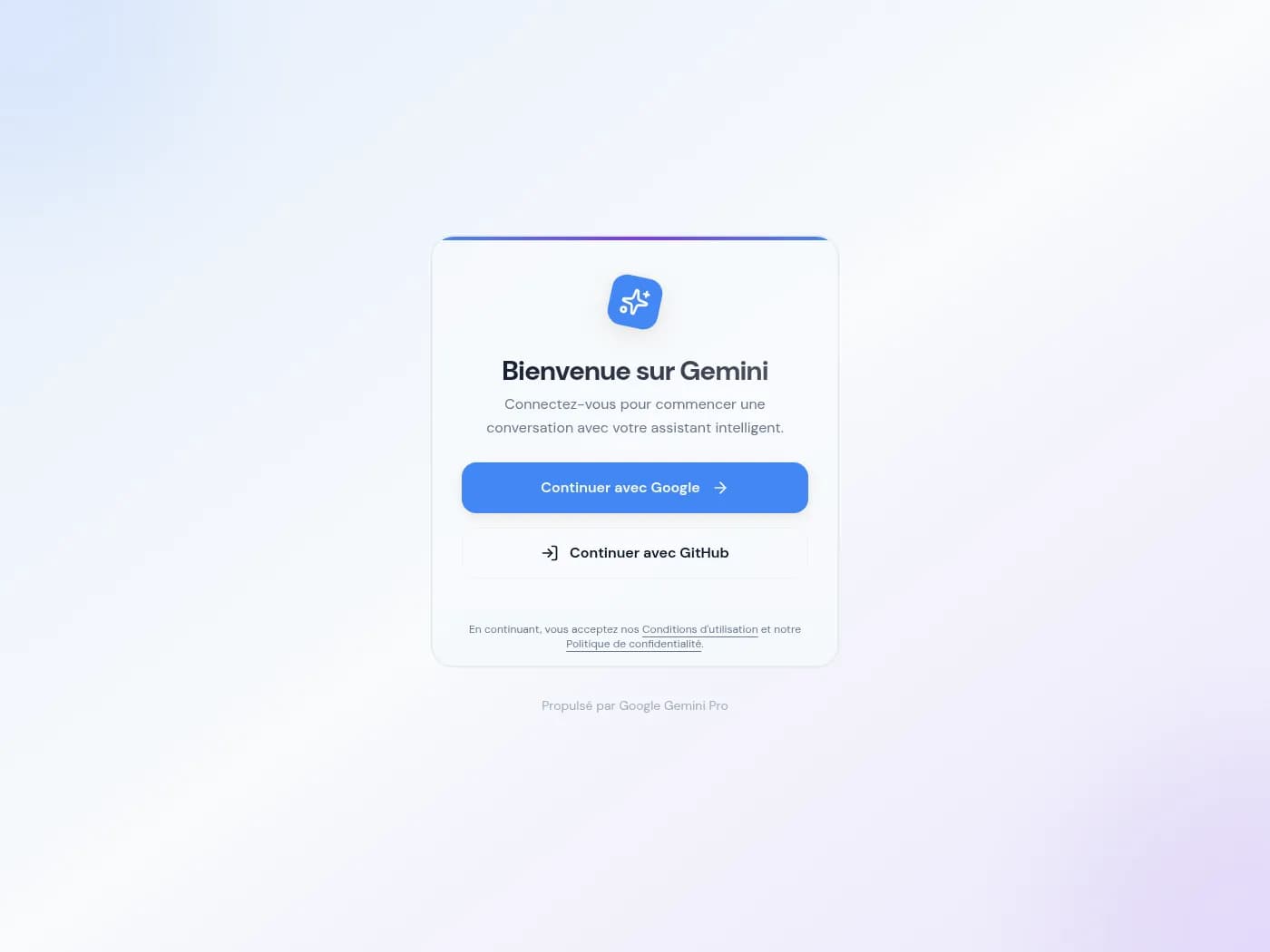 Gemini Chat Clone