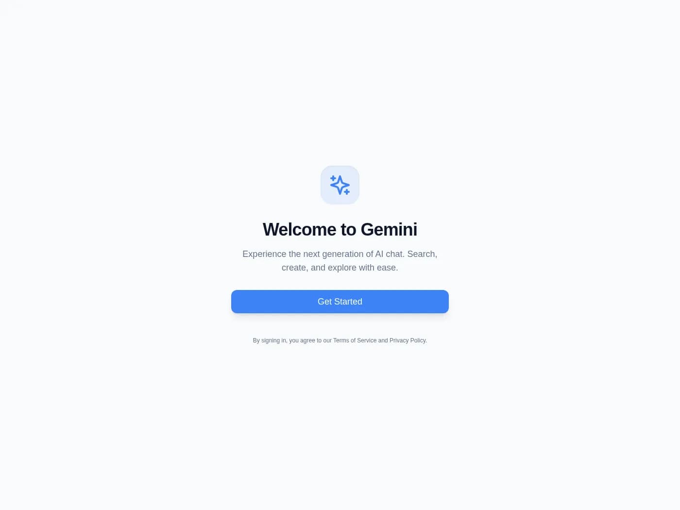 Gemini AI Chatbot