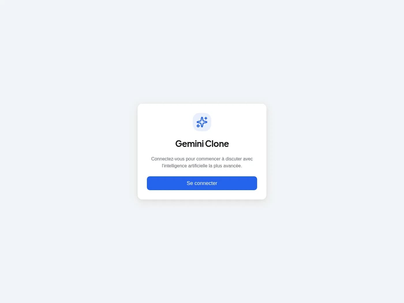 Gemini Clone WebApp