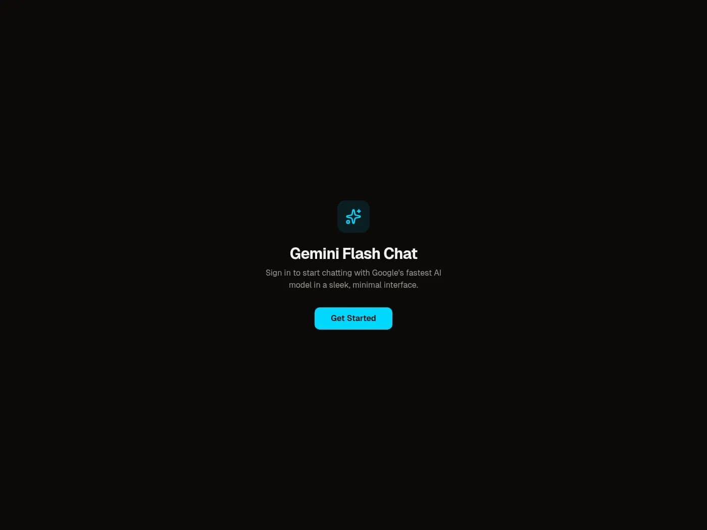 Gemini Flash Chat