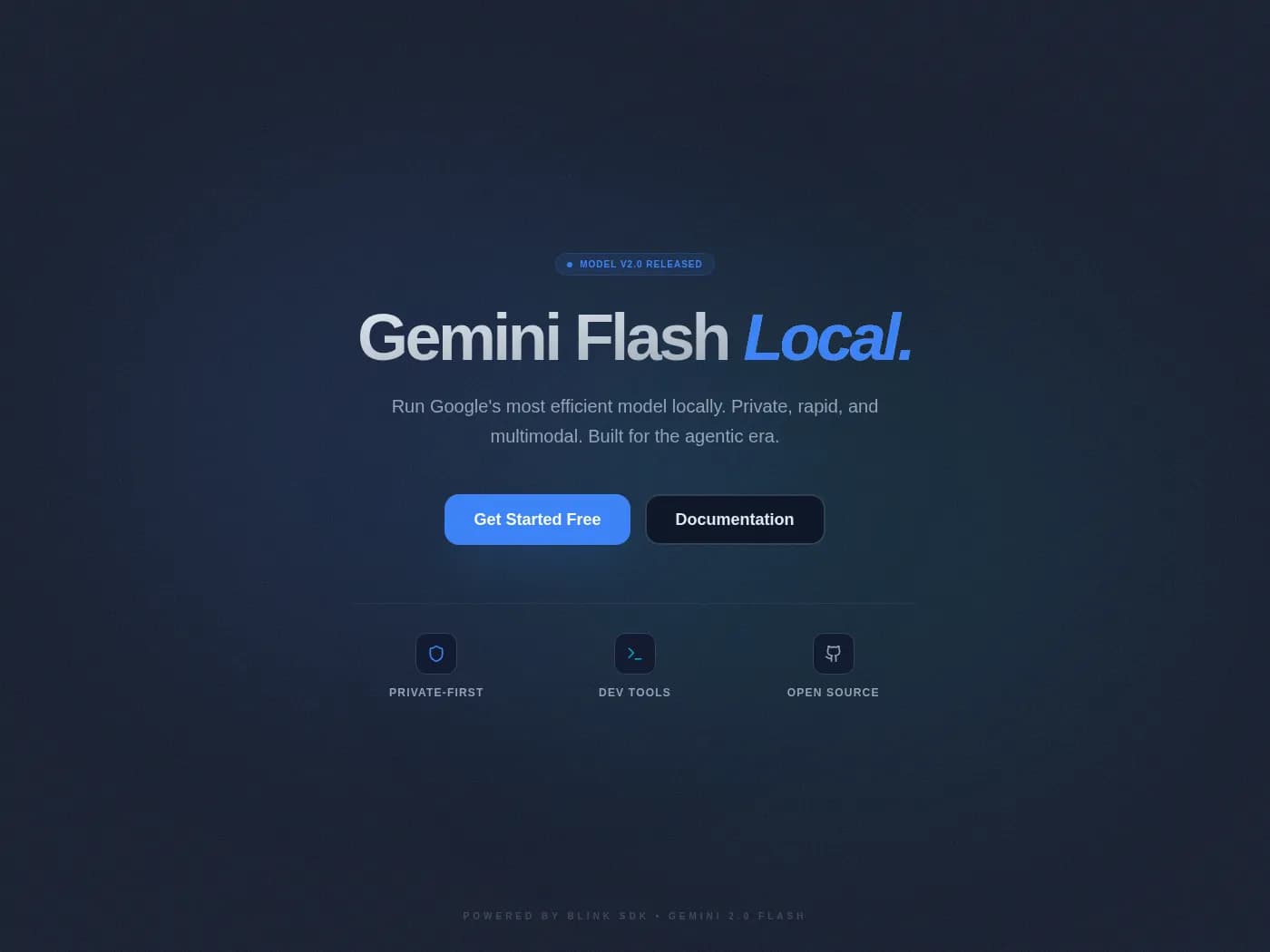 Gemini Flash Local