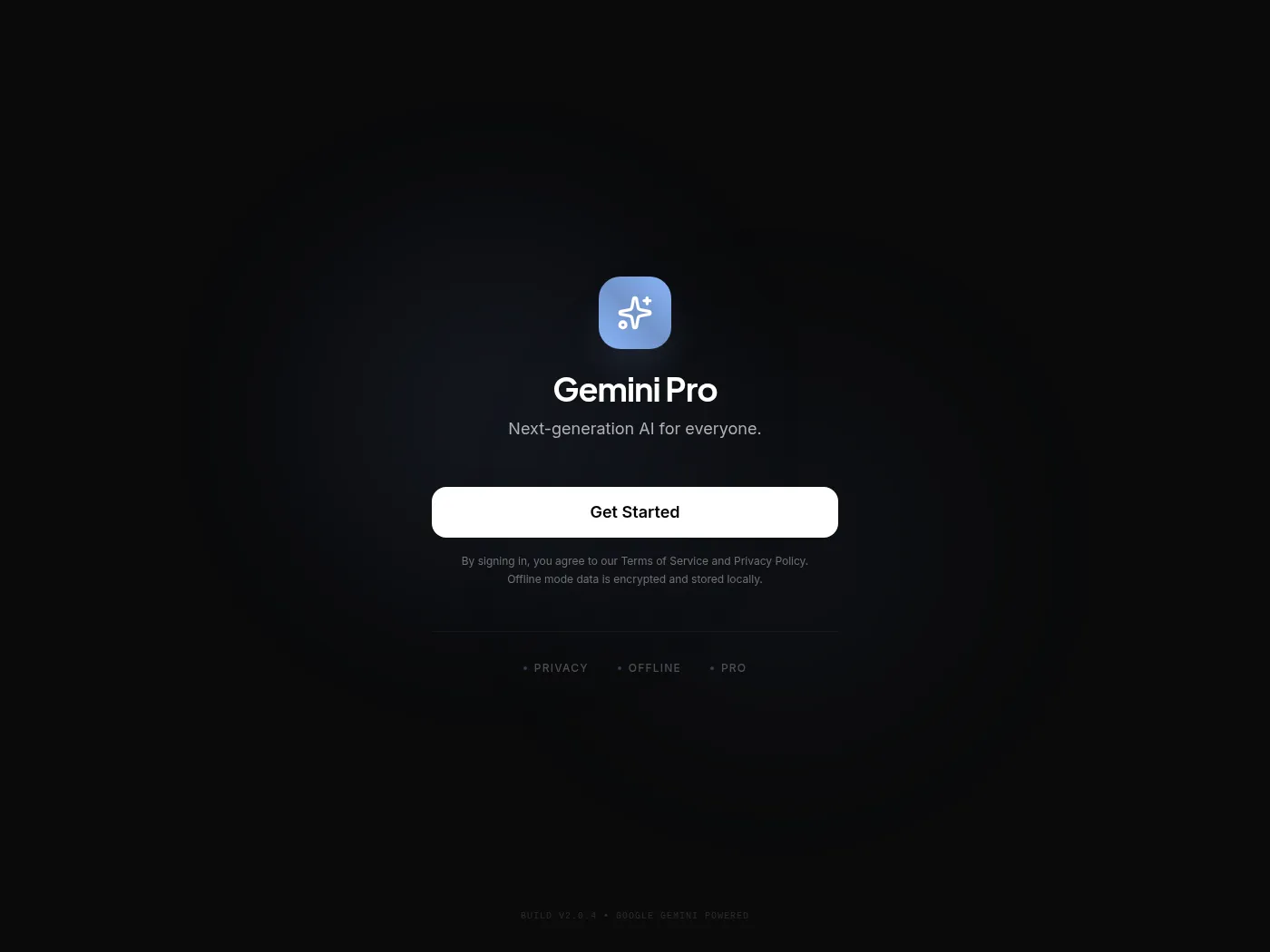 Gemini Pro Offline