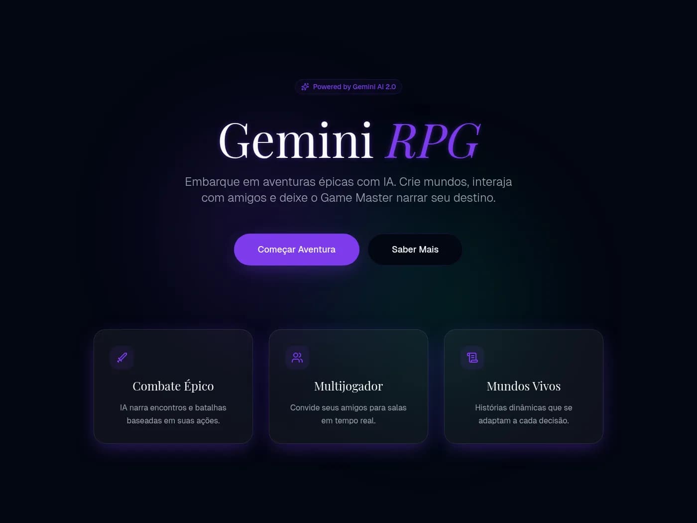 Gemini RPG Chat