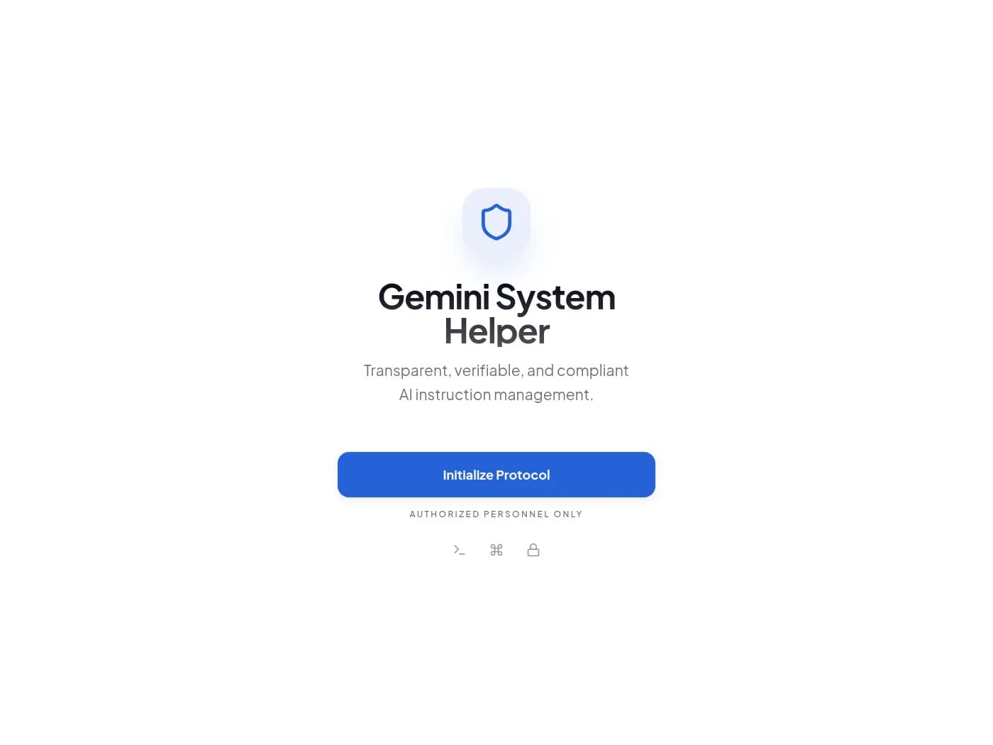 Gemini System Helper