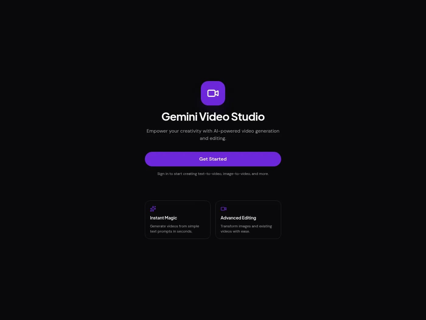 Gemini Video Studio