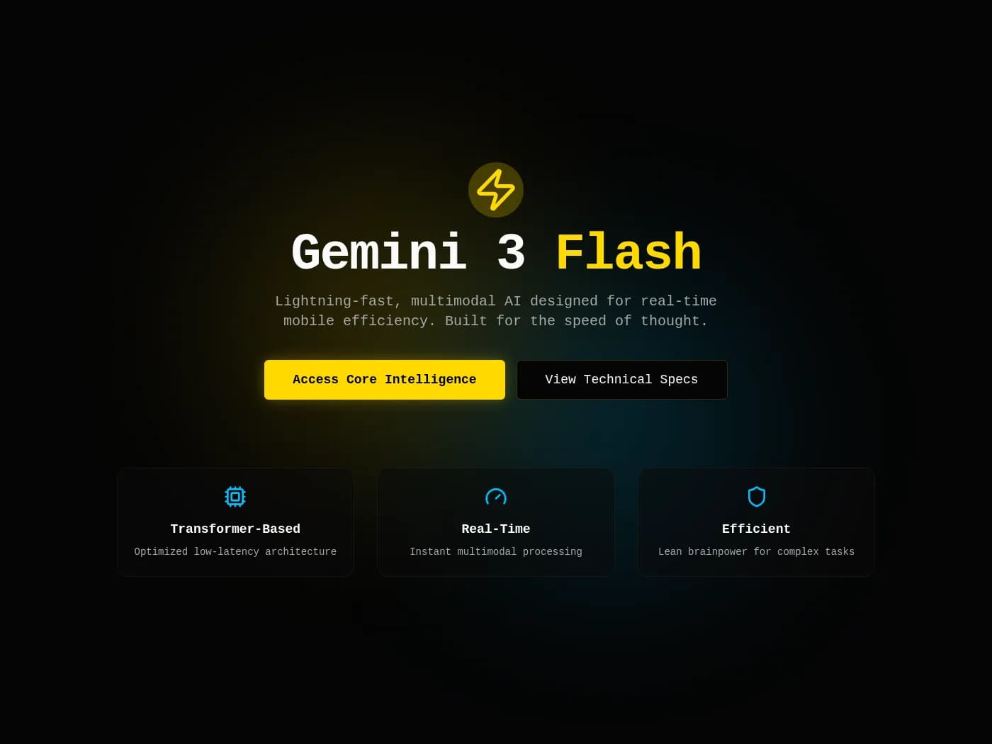 Gemini 3 Flash AI