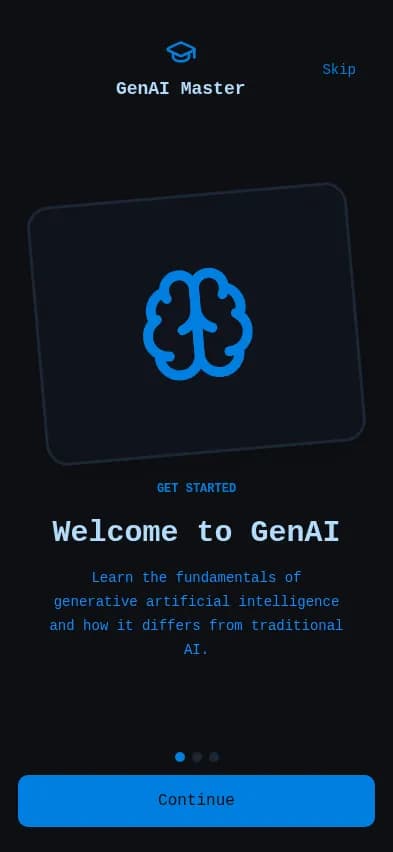 GenAI Learning App