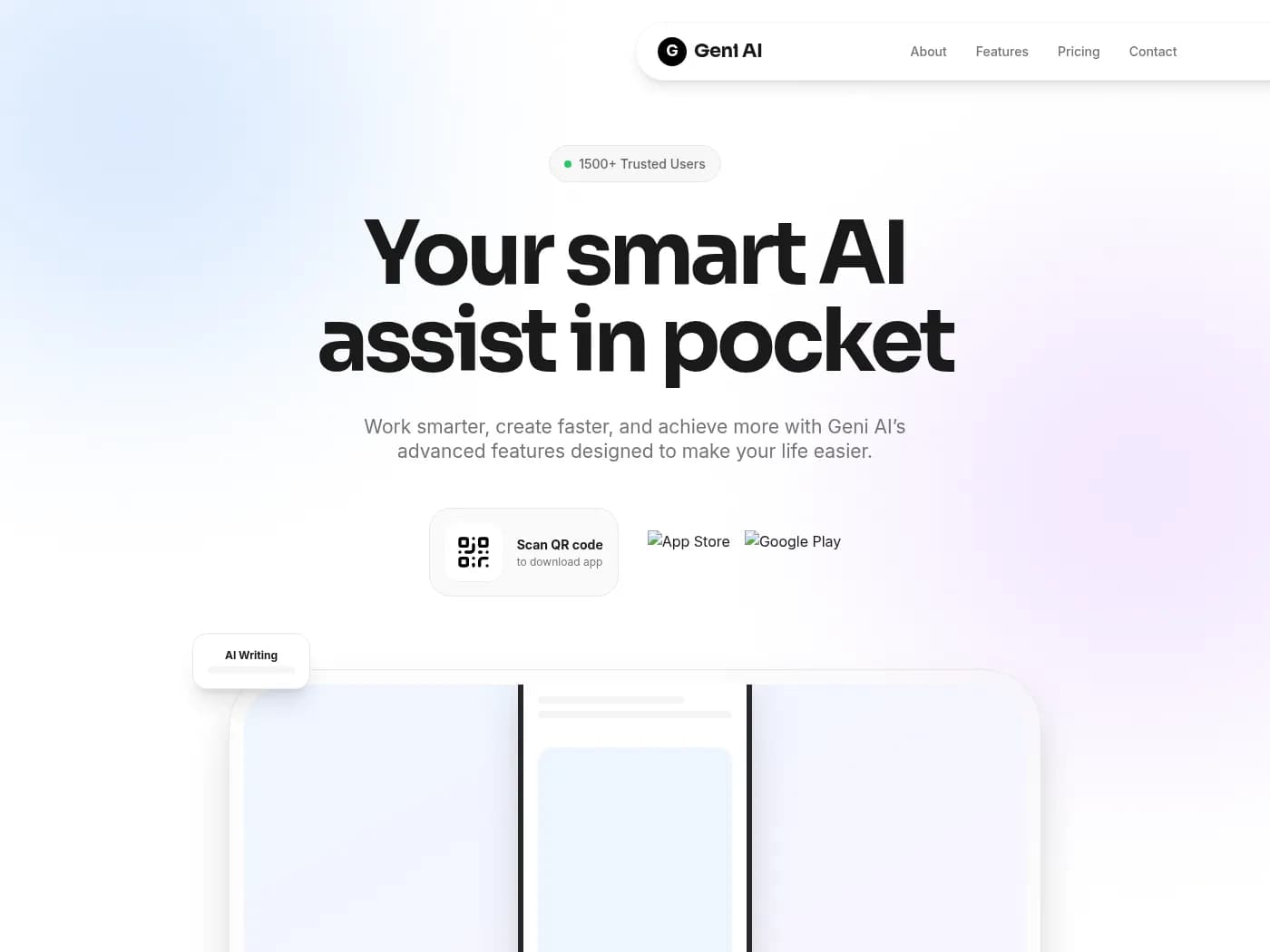 GenAI Website Clone