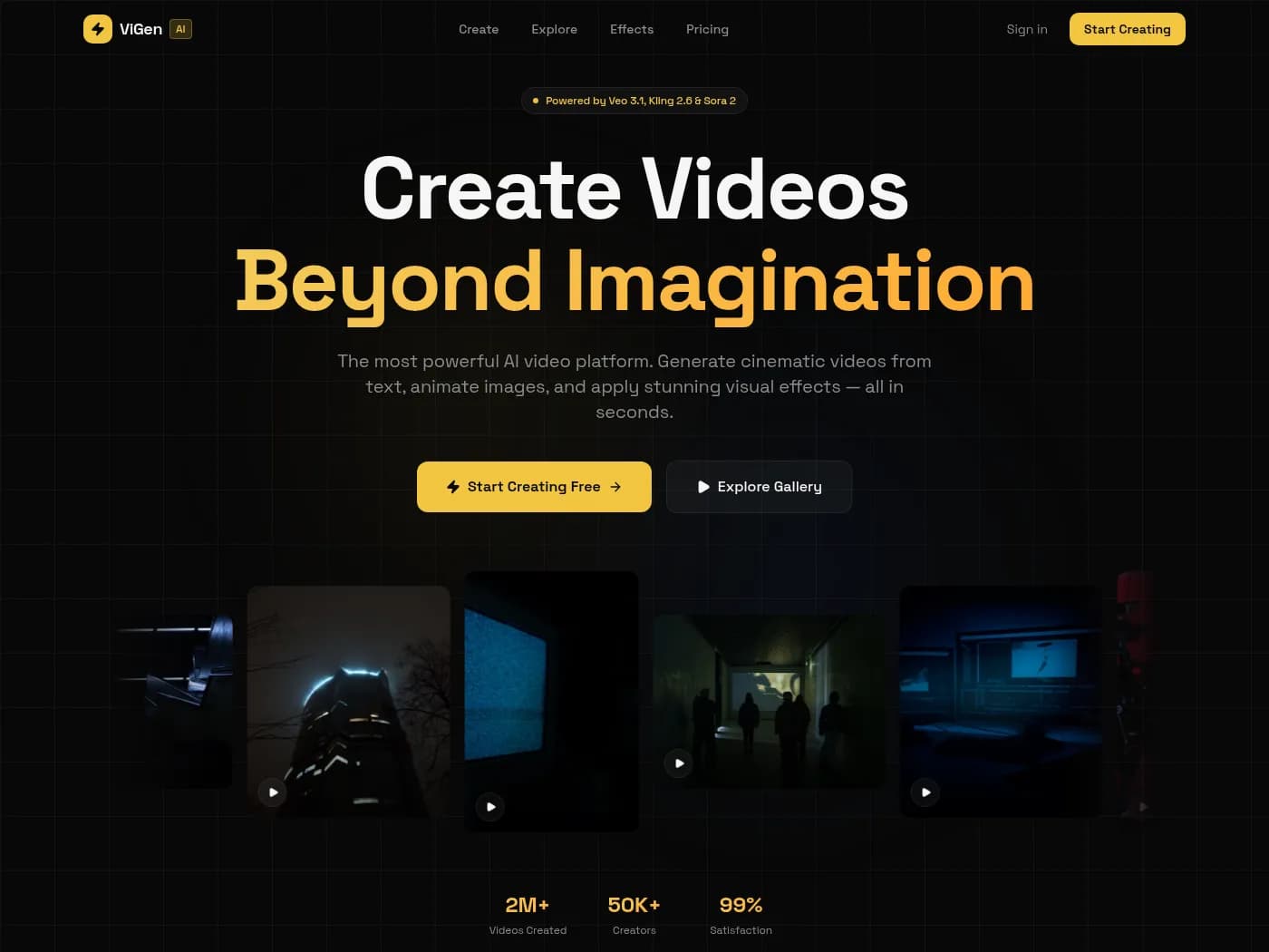 GenAI Video Site