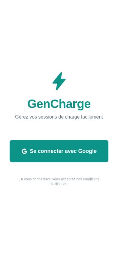 GenCharge Mobile App
