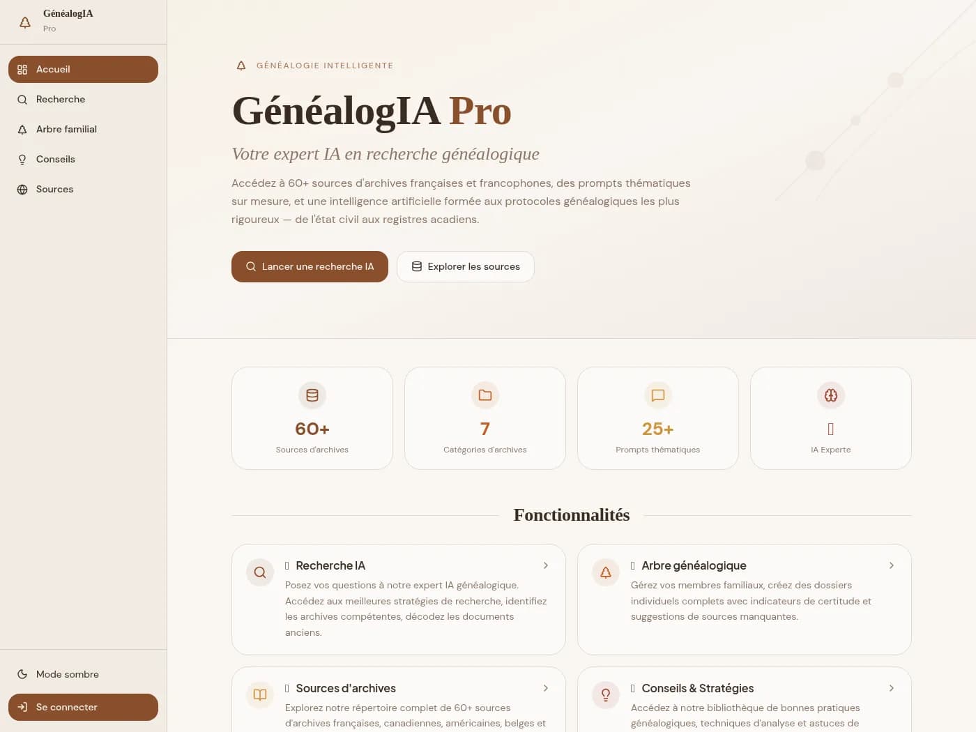 Genealogy Finder App