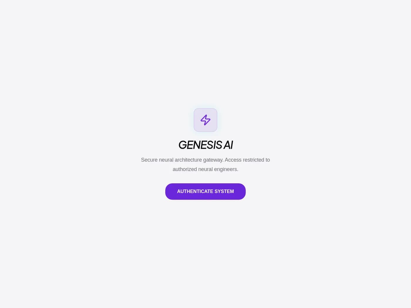 Genesis Multimodal AI System