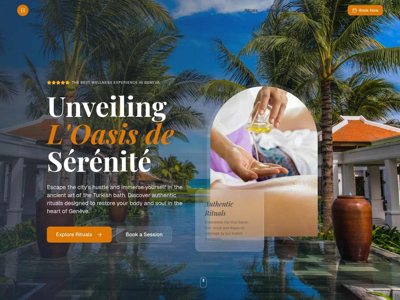Geneva Hammam Website