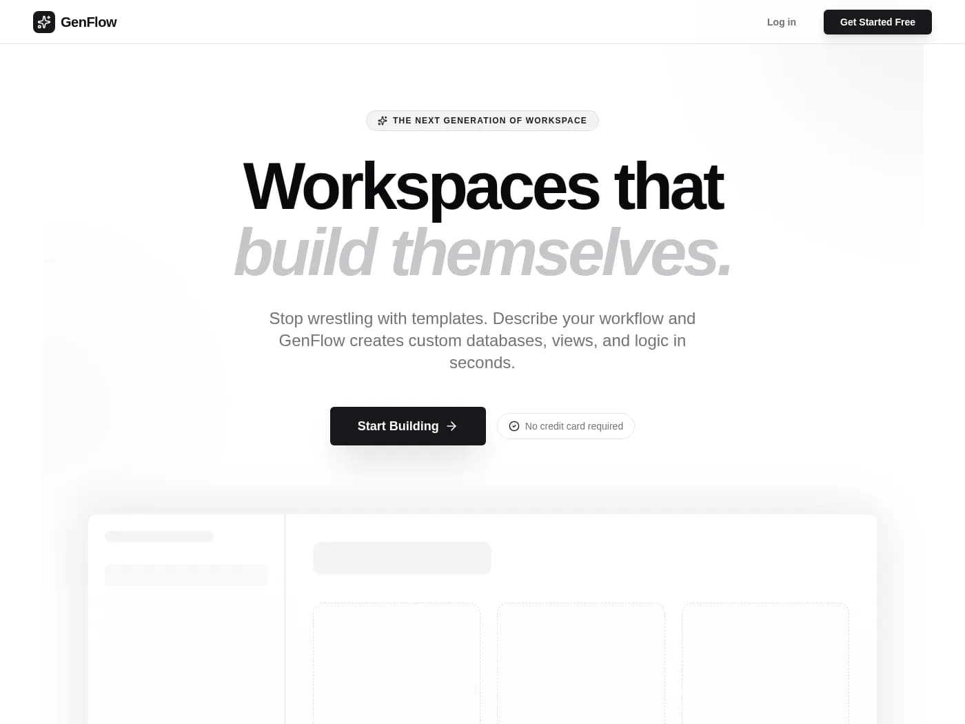 GenFlow Workspace