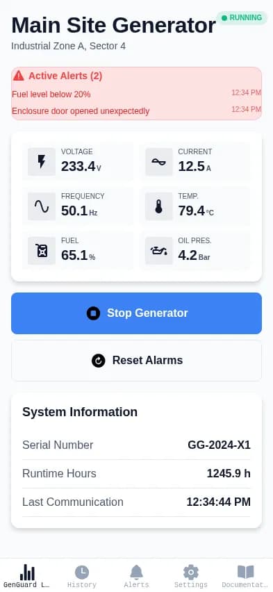 GenGuard Remote Monitoring