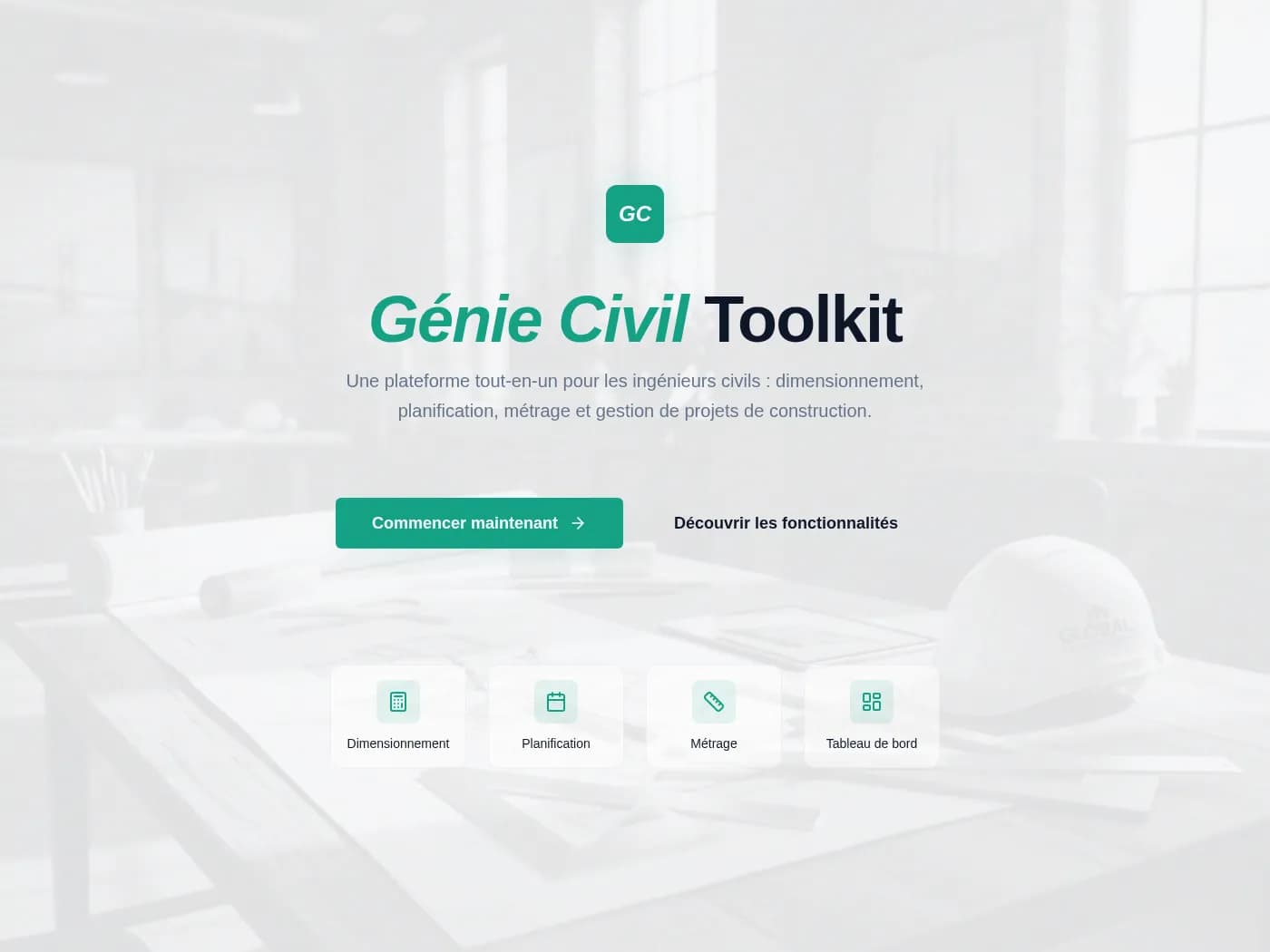 Génie Civil Toolkit
