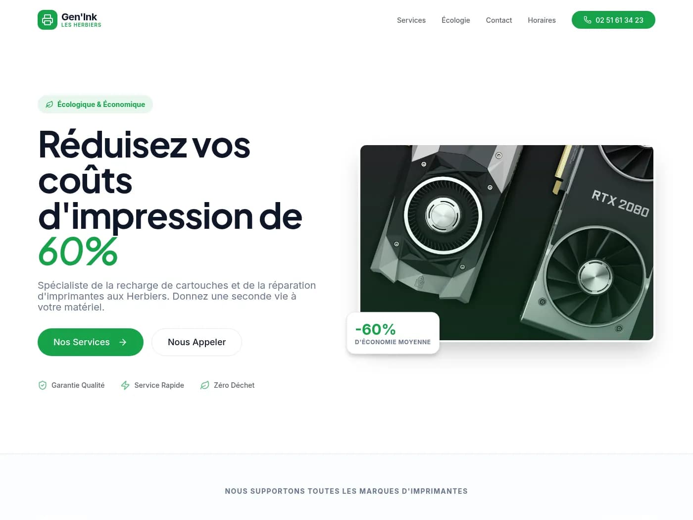 Genink Les Herbiers Site