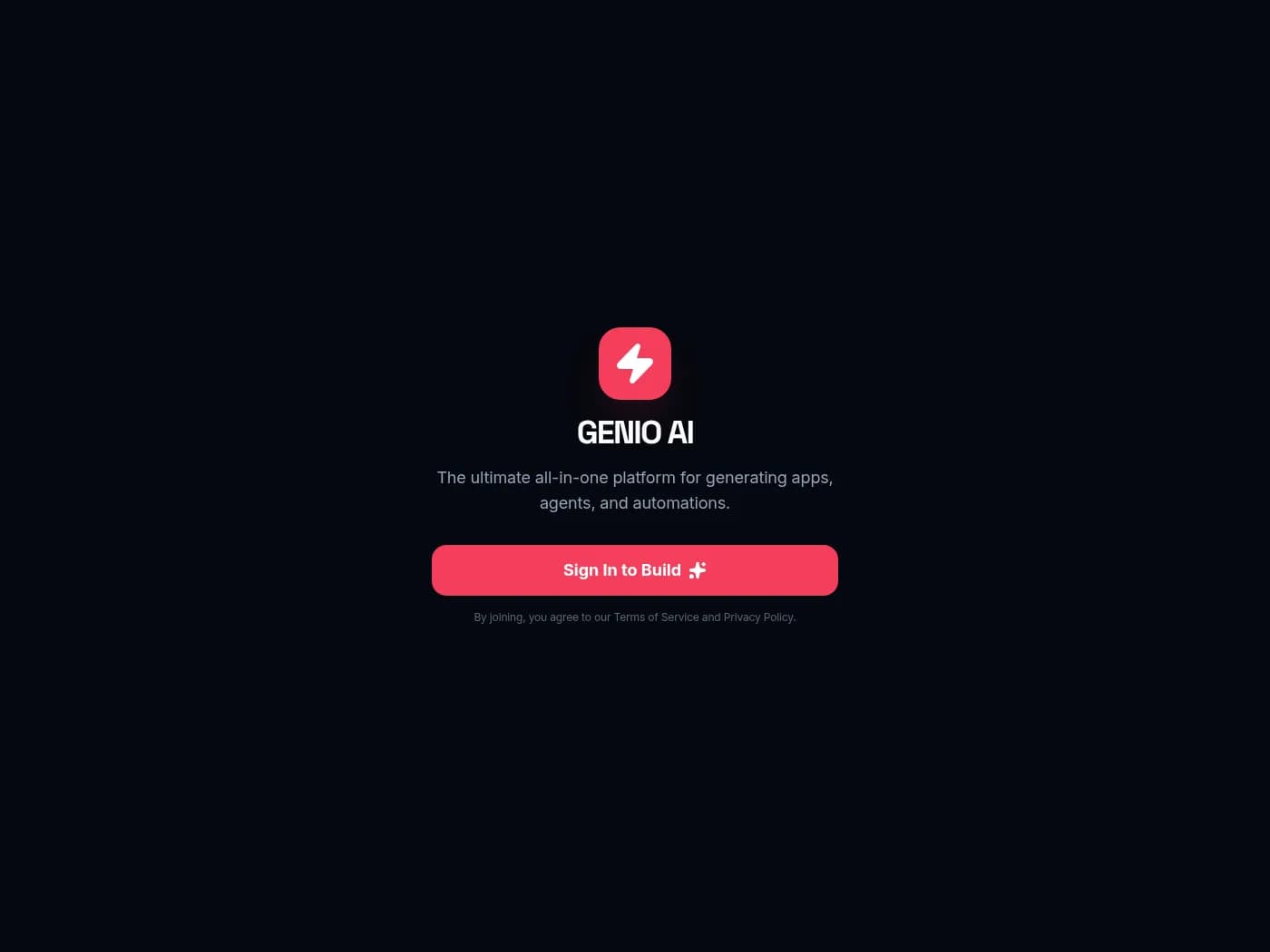 Genio AI Platform