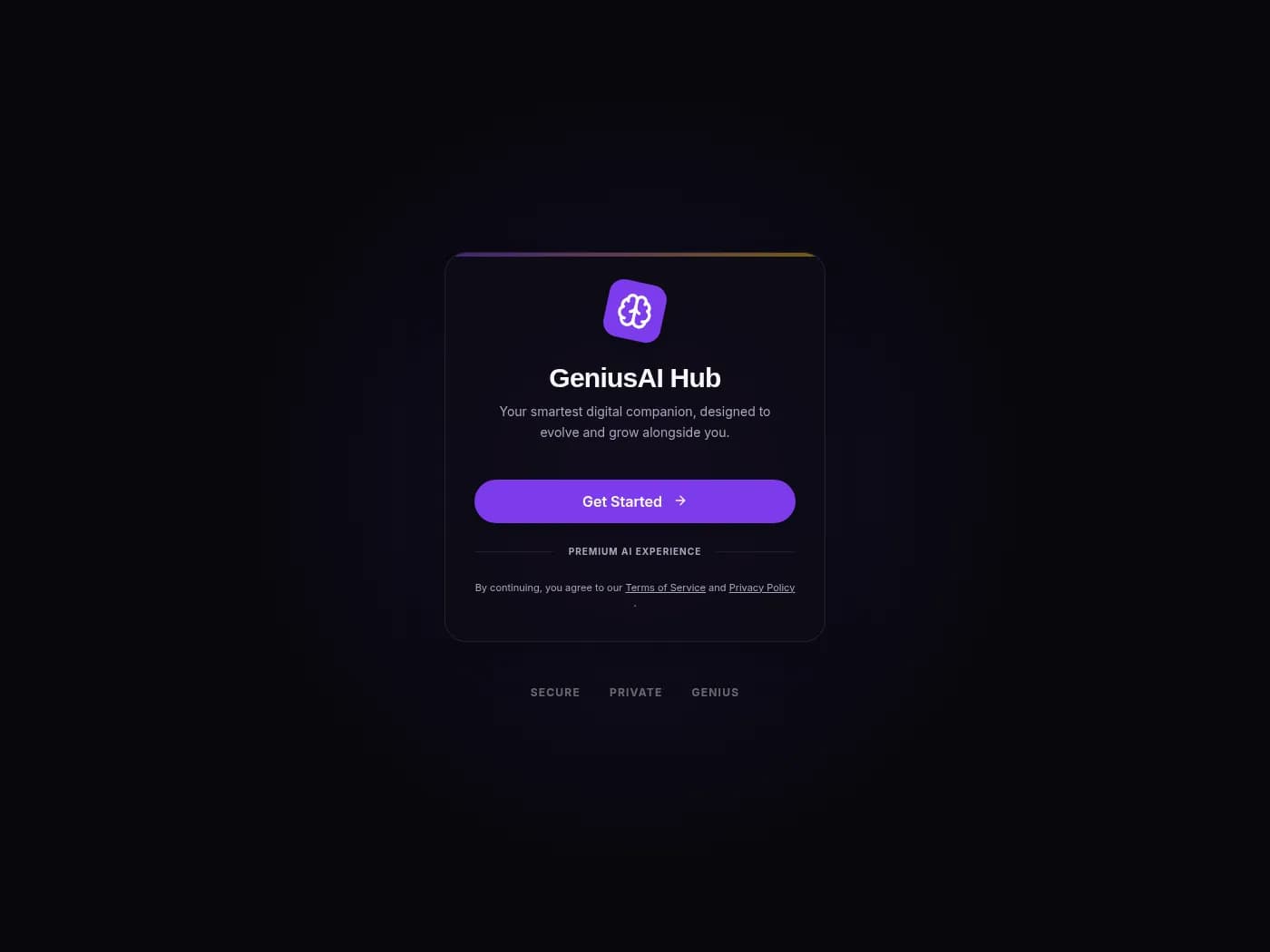 GeniusAI Hub
