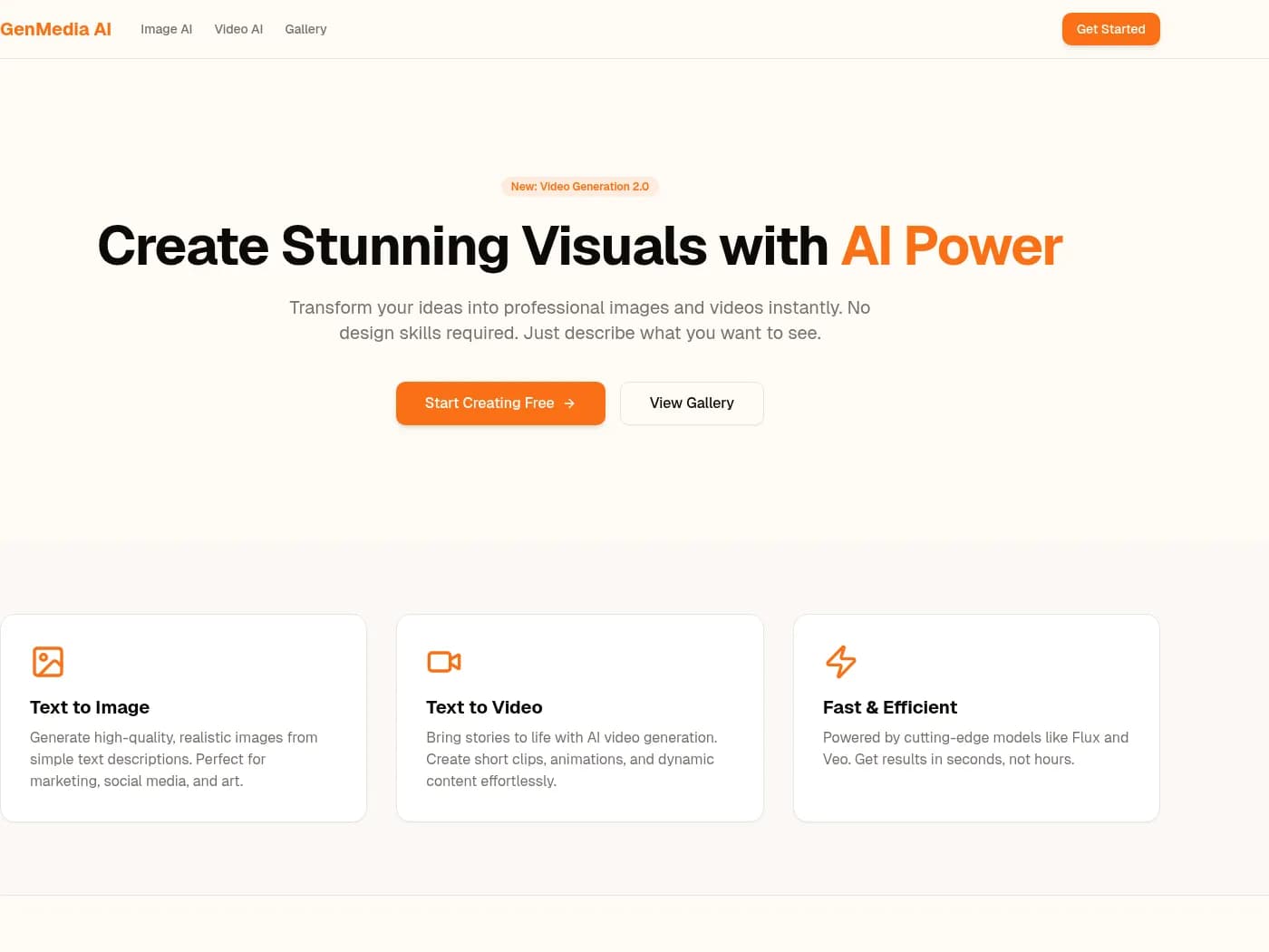 GenMedia AI Studio