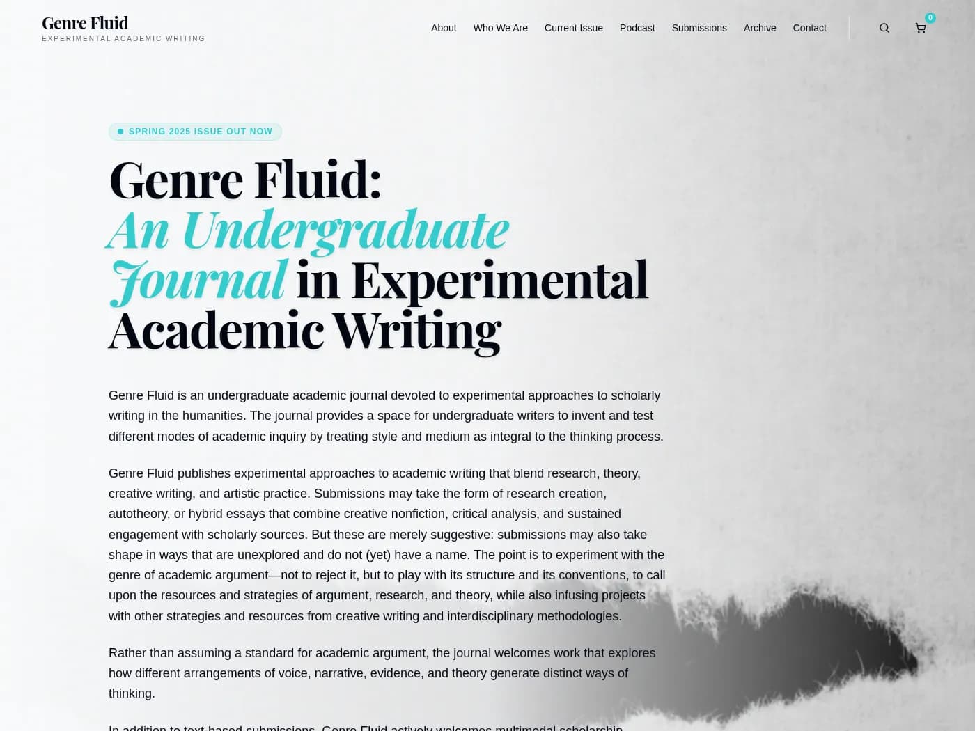 Genre Fluid Journal