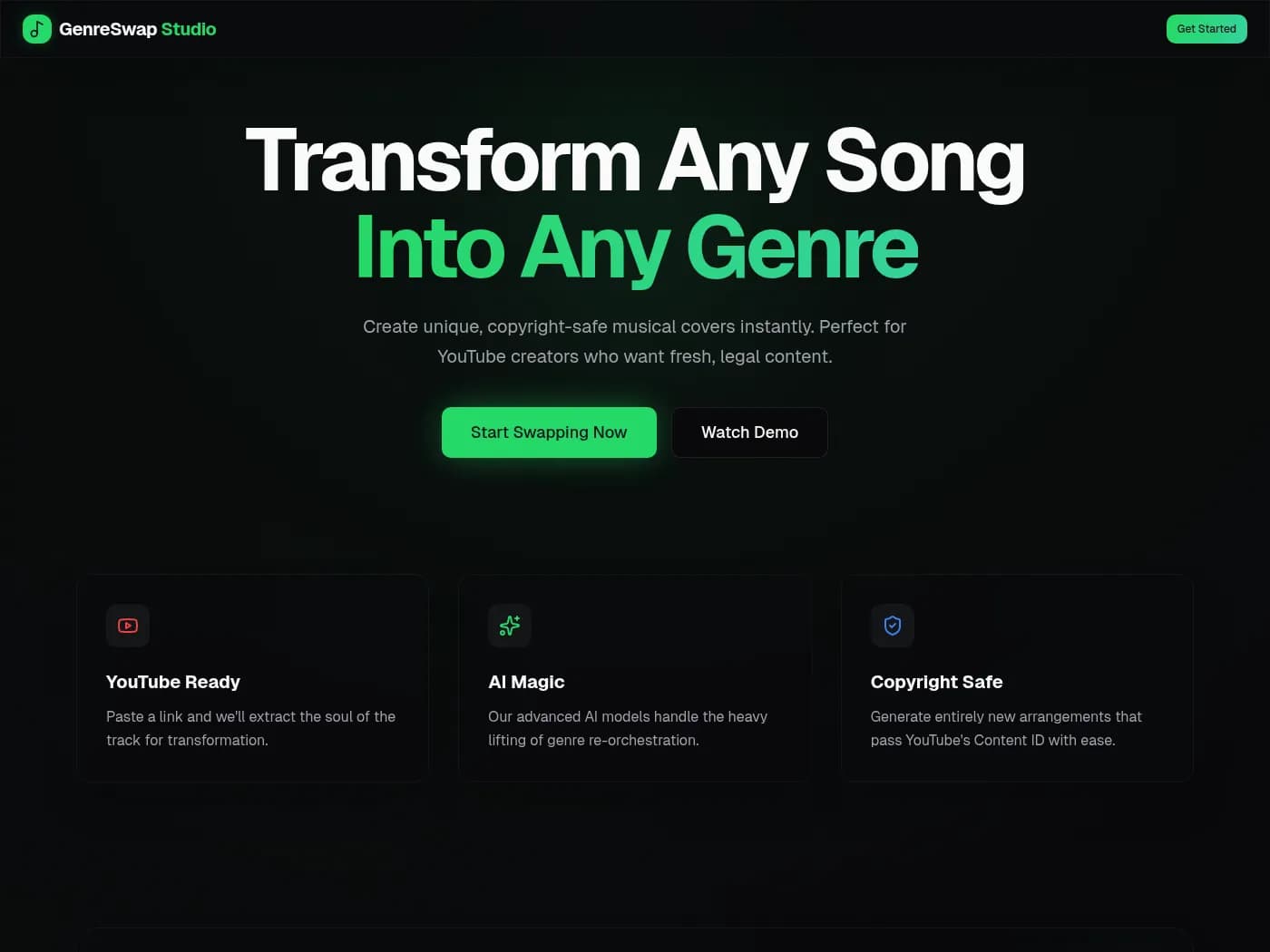 Genre Swap Studio