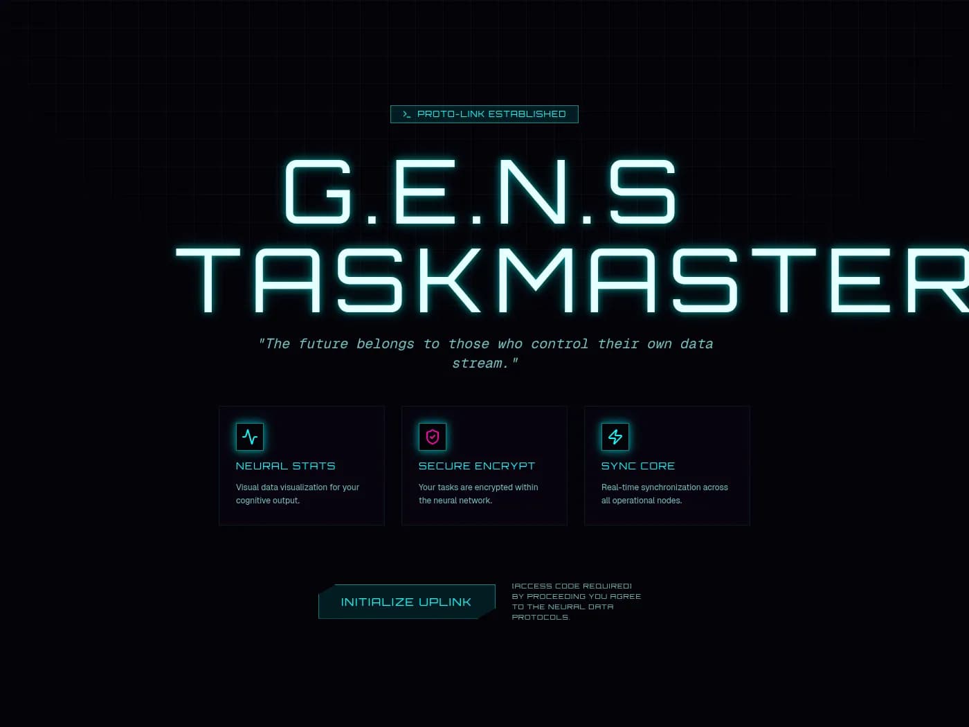 G.E.N.S TaskMaster