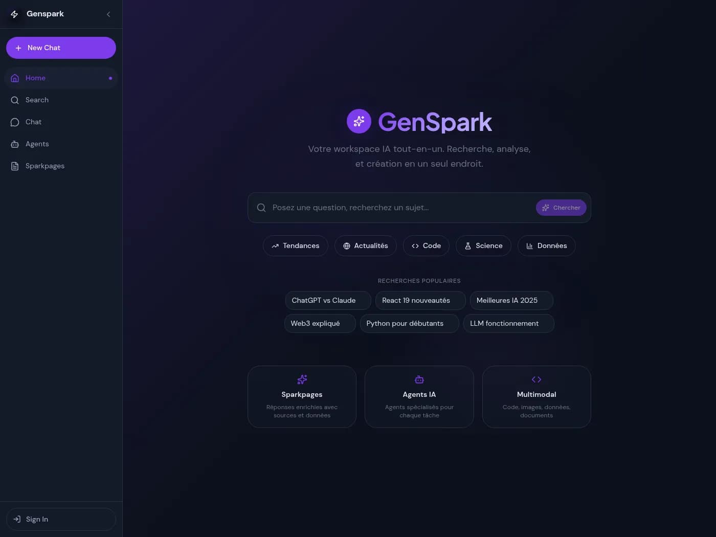 Genspark Clone