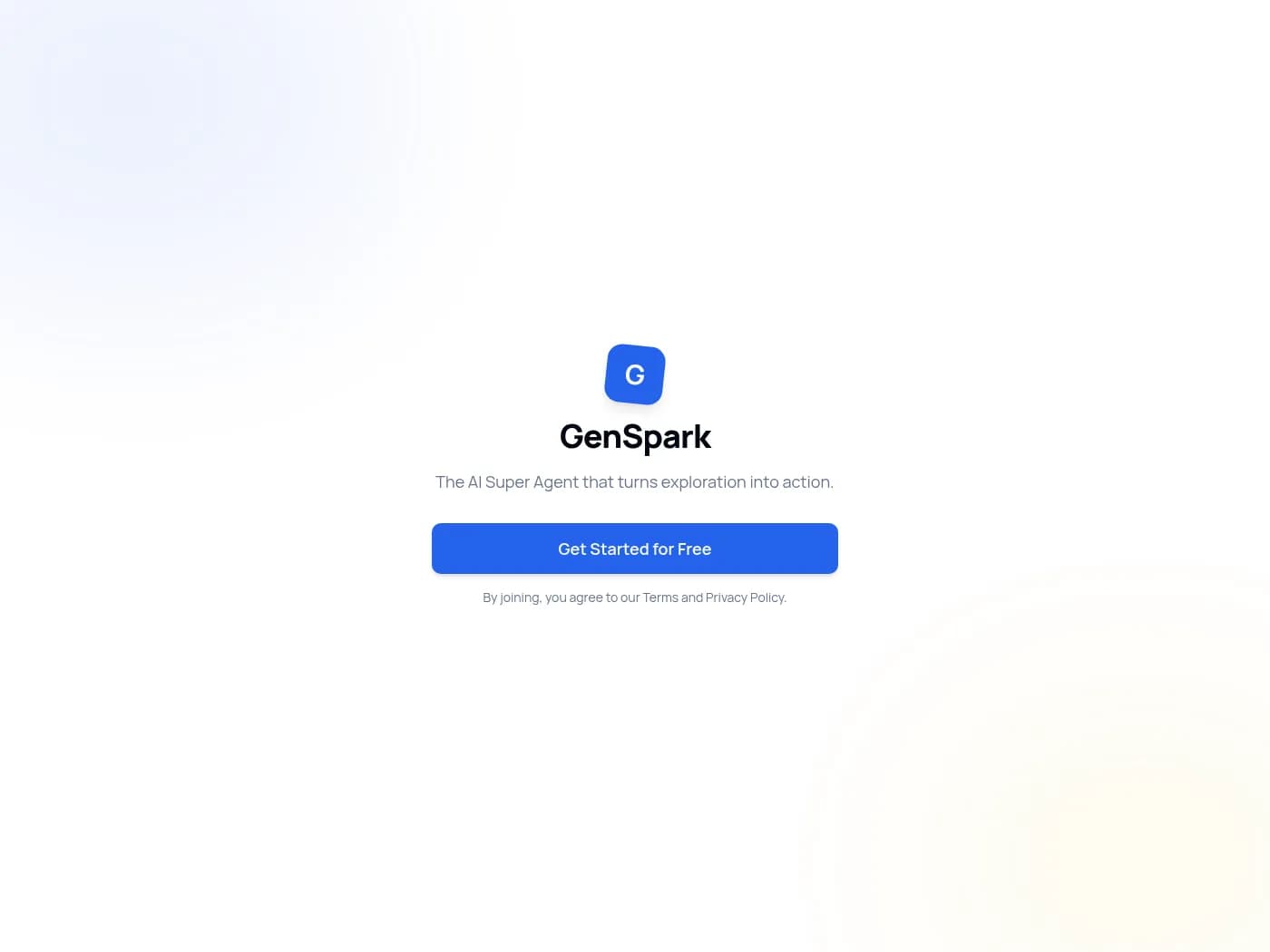 GenSpark Clone