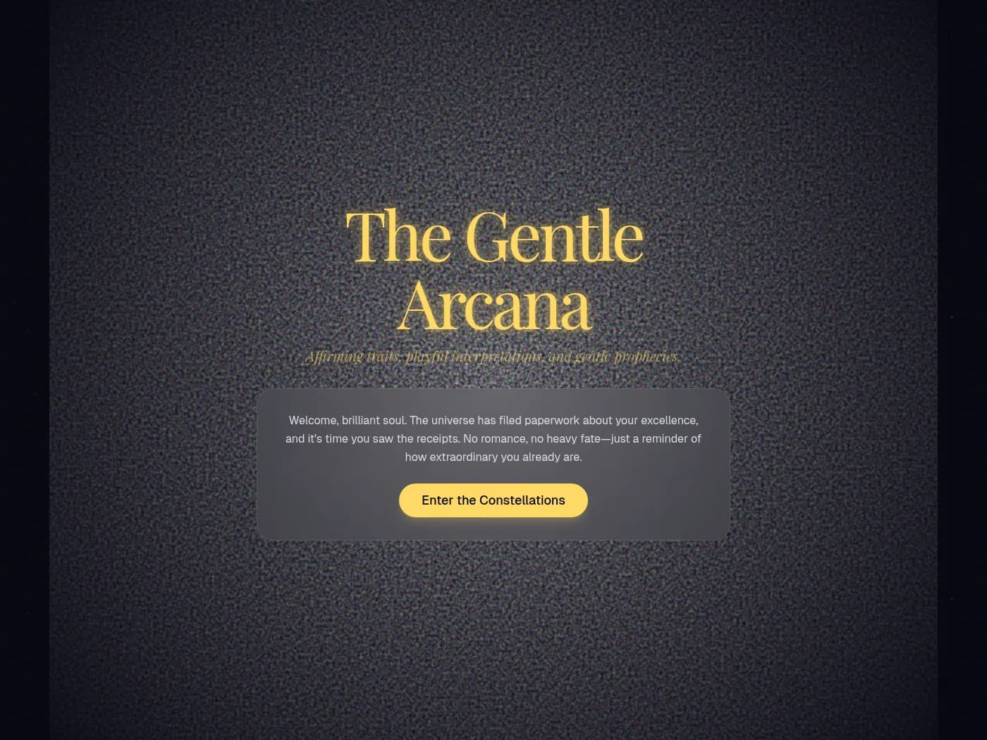 The Gentle Arcana