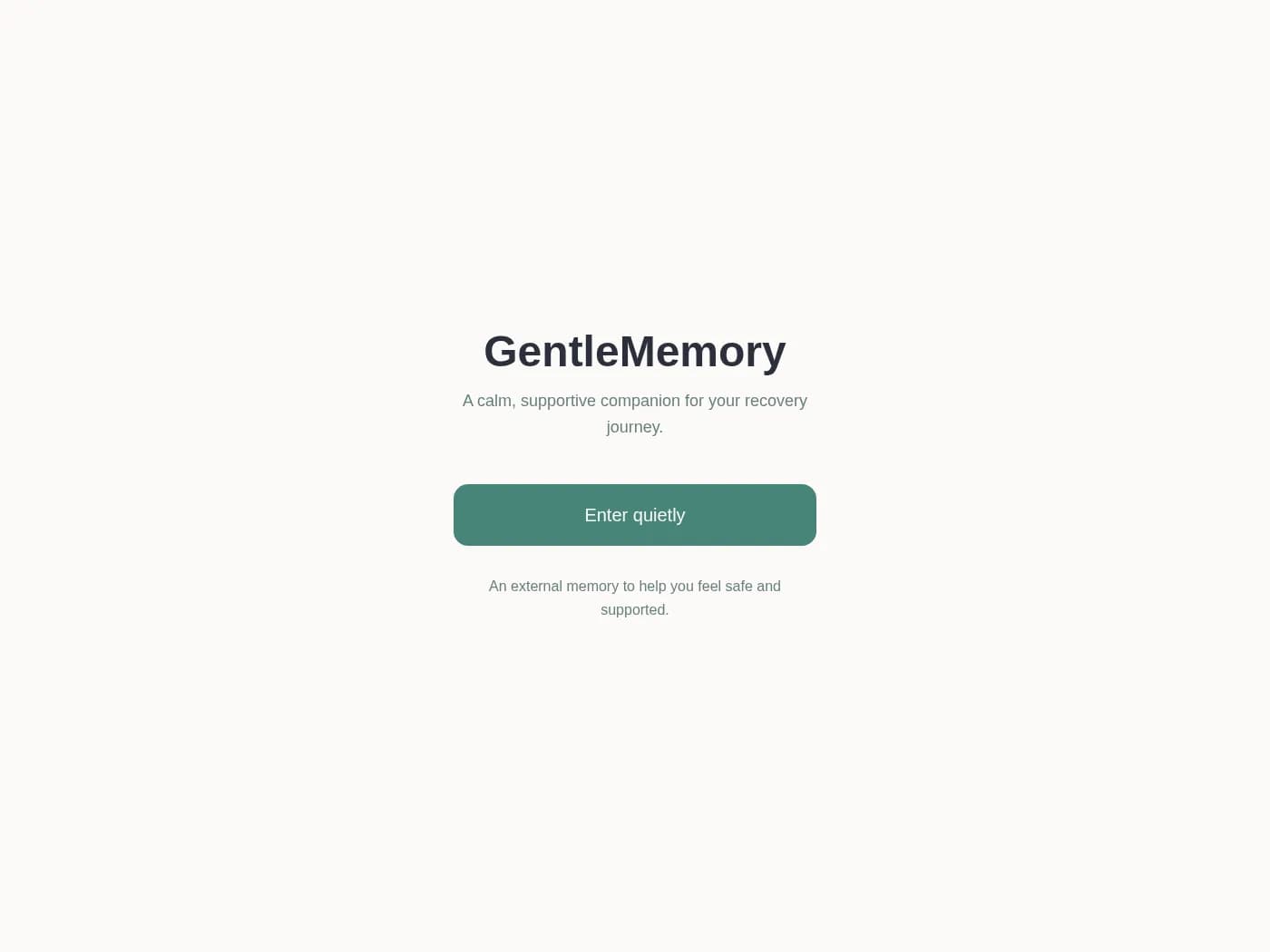 GentleMemory App