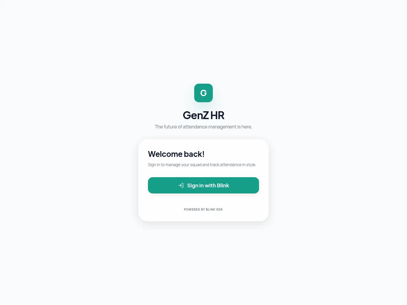 GenZ Attendance Manager