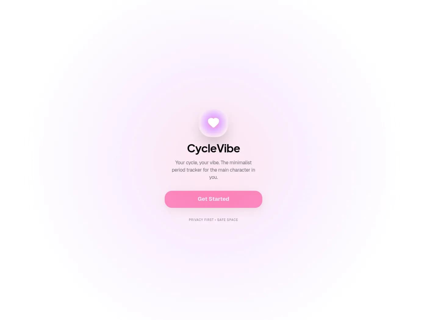 Gen Z Cycle Tracker