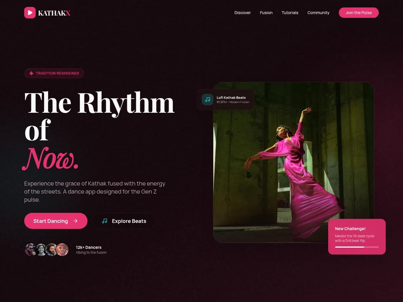 Gen Z Kathak App Intro