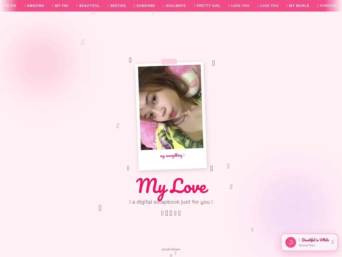 Gen Z Love Scrapbook