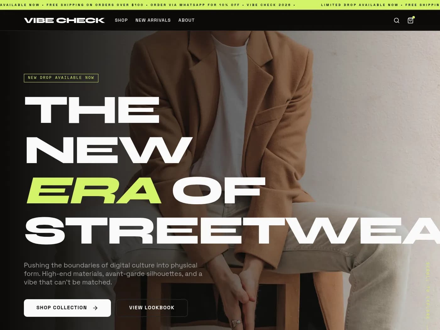 GenZ Apparel Shop