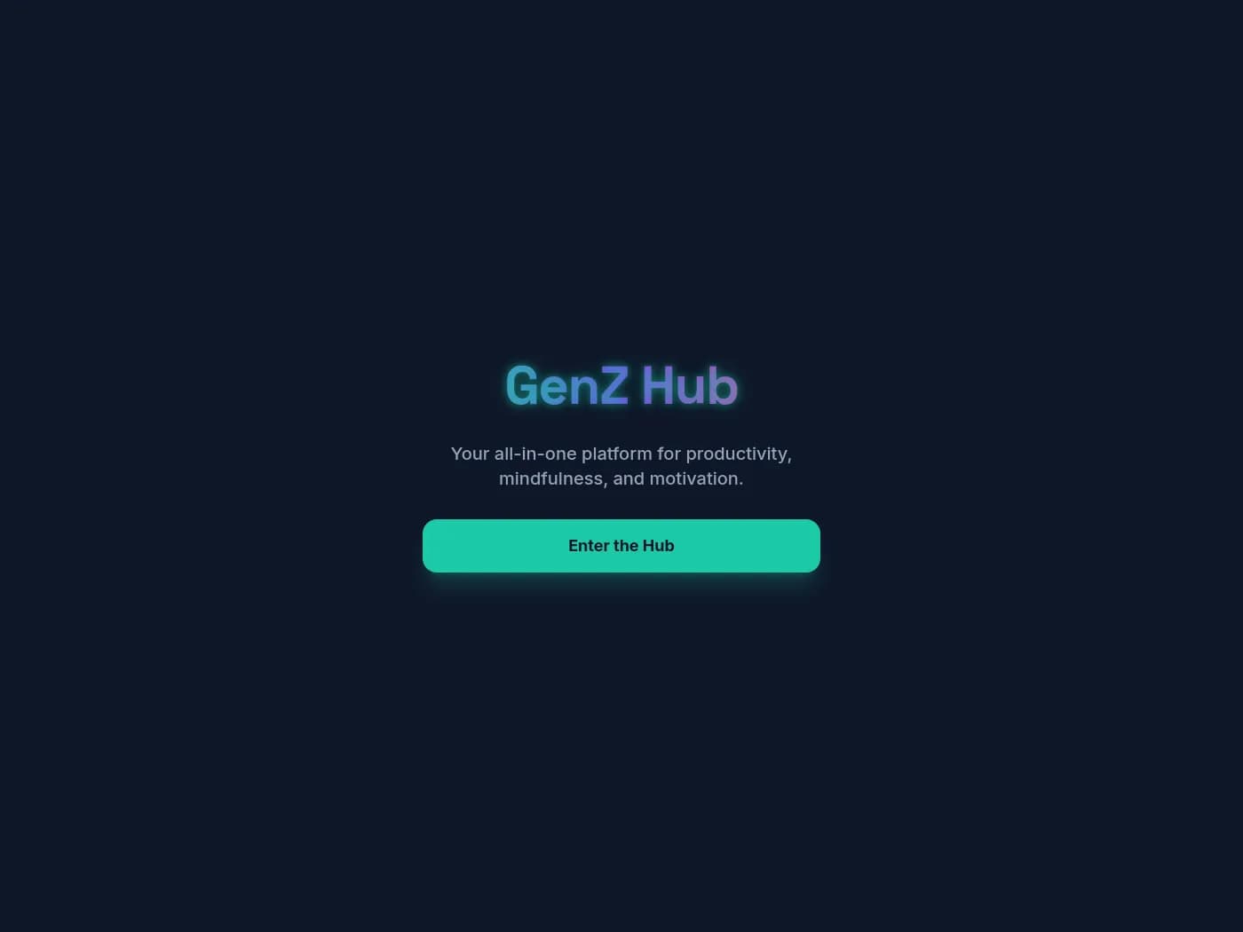 GenZ Task Tracker