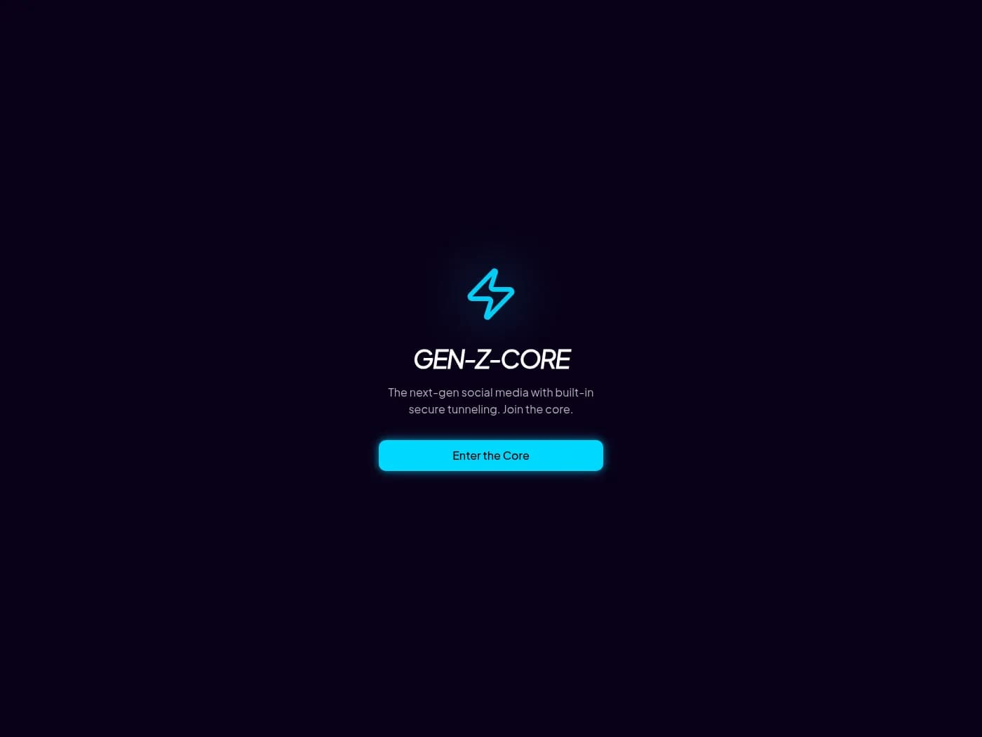 GEN-Z-CORE Social VPN App